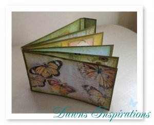 Style 6 File Folder Mini Scrapbook Album | Dawn's Inspirations