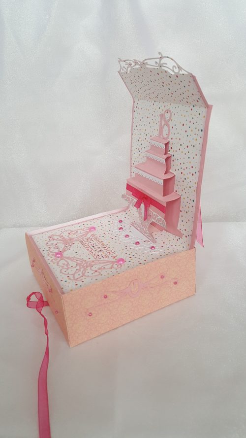 Cake in a Box Video Tutorial | Dawn's Inspirations