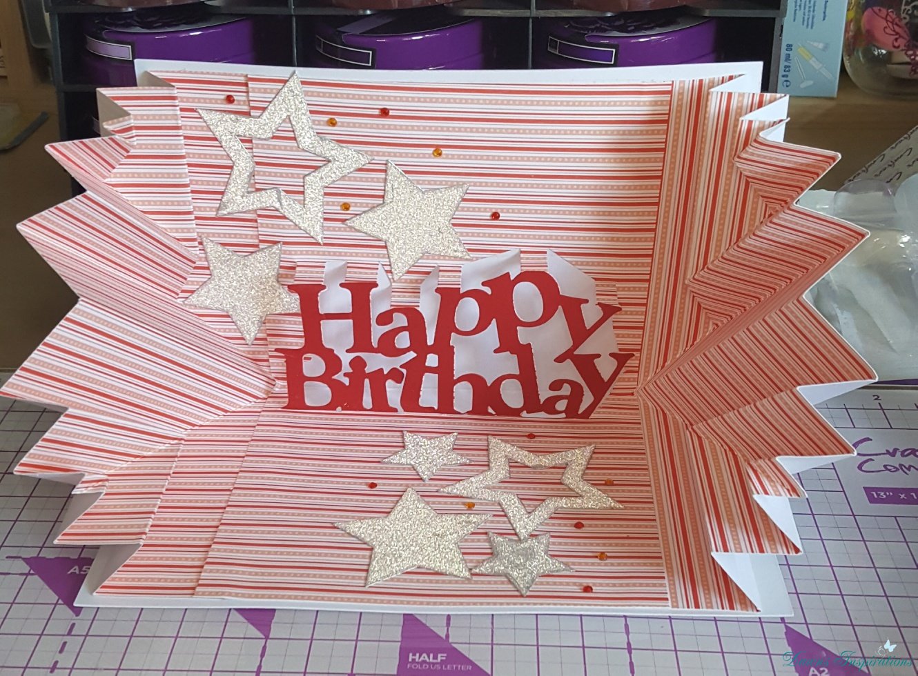 Pop Out Word Card | Dawn's Inspirations