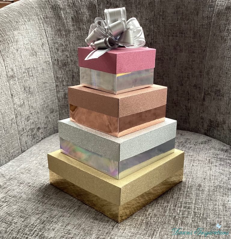 Tower of Treat Gift Boxes | Dawn's Inspirations